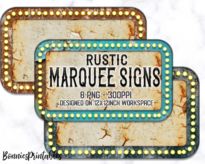 Marquee Sign Png, Rustic Western Sign Png, Western Marquee Png, Blank ...