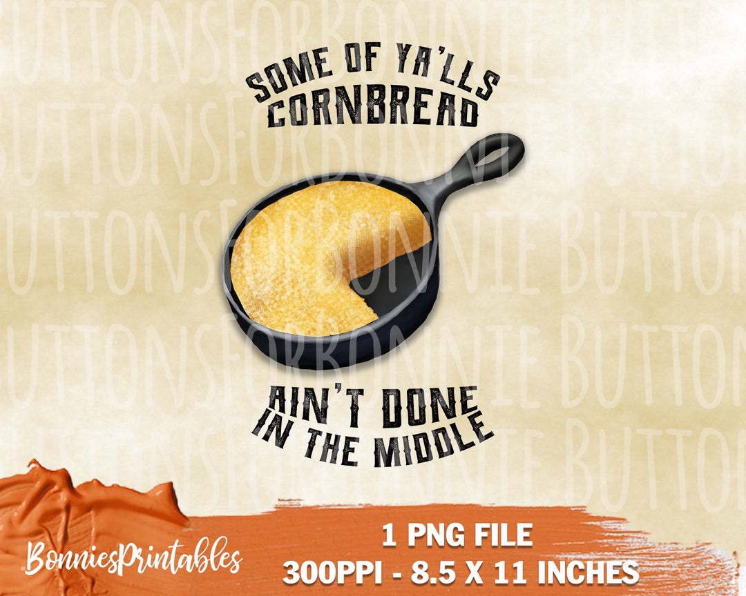 Western Png Cornbread Png Sublimation or Print Country Png - Etsy
