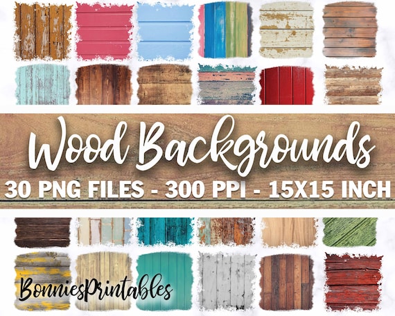 Wood Sublimation Backgrounds Wood Backgrounds Printable - Etsy