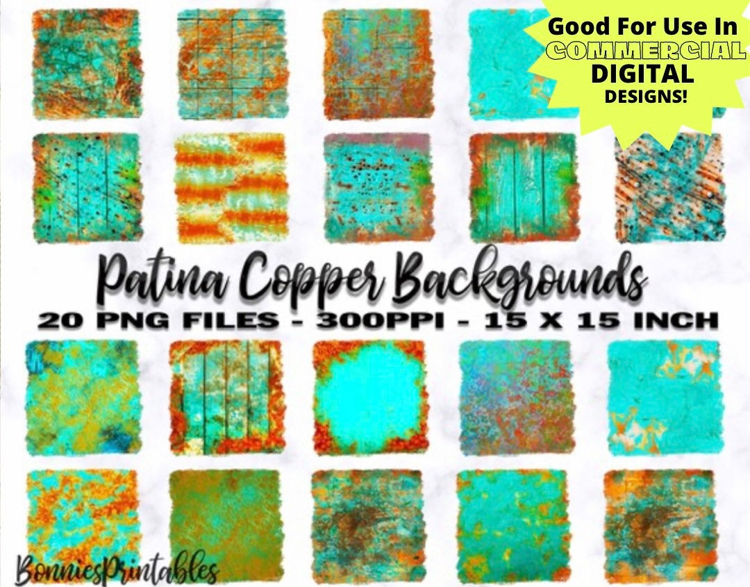 Patina Copper, Western PNG, Patina Sublimation, Patina PNG, Western ...