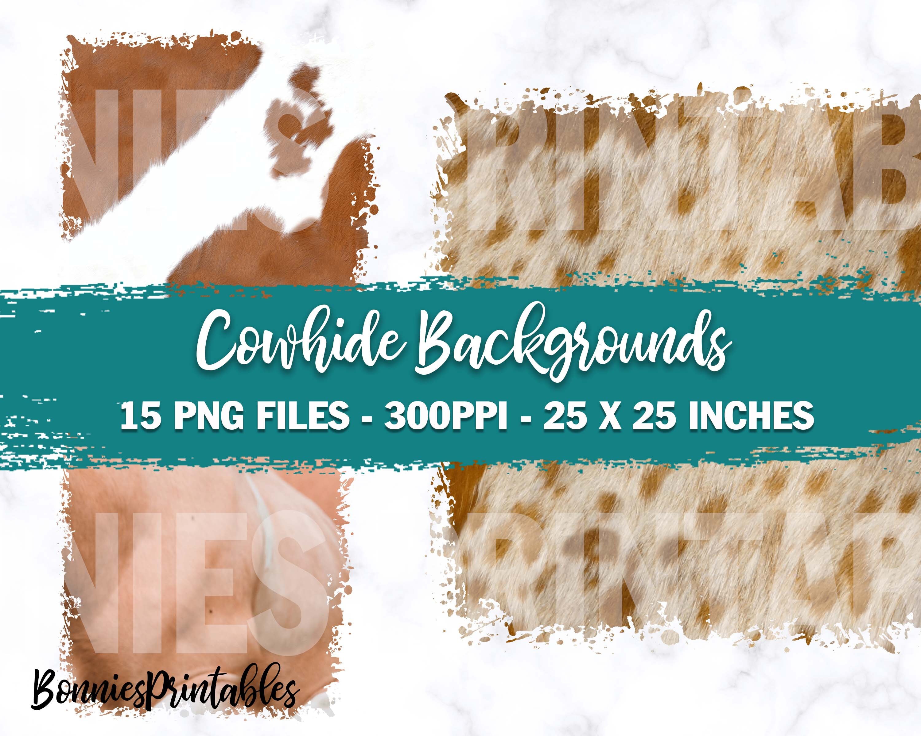Cowhide PNG, Cowhide Sublimation, Western Backgrounds, Printable ...