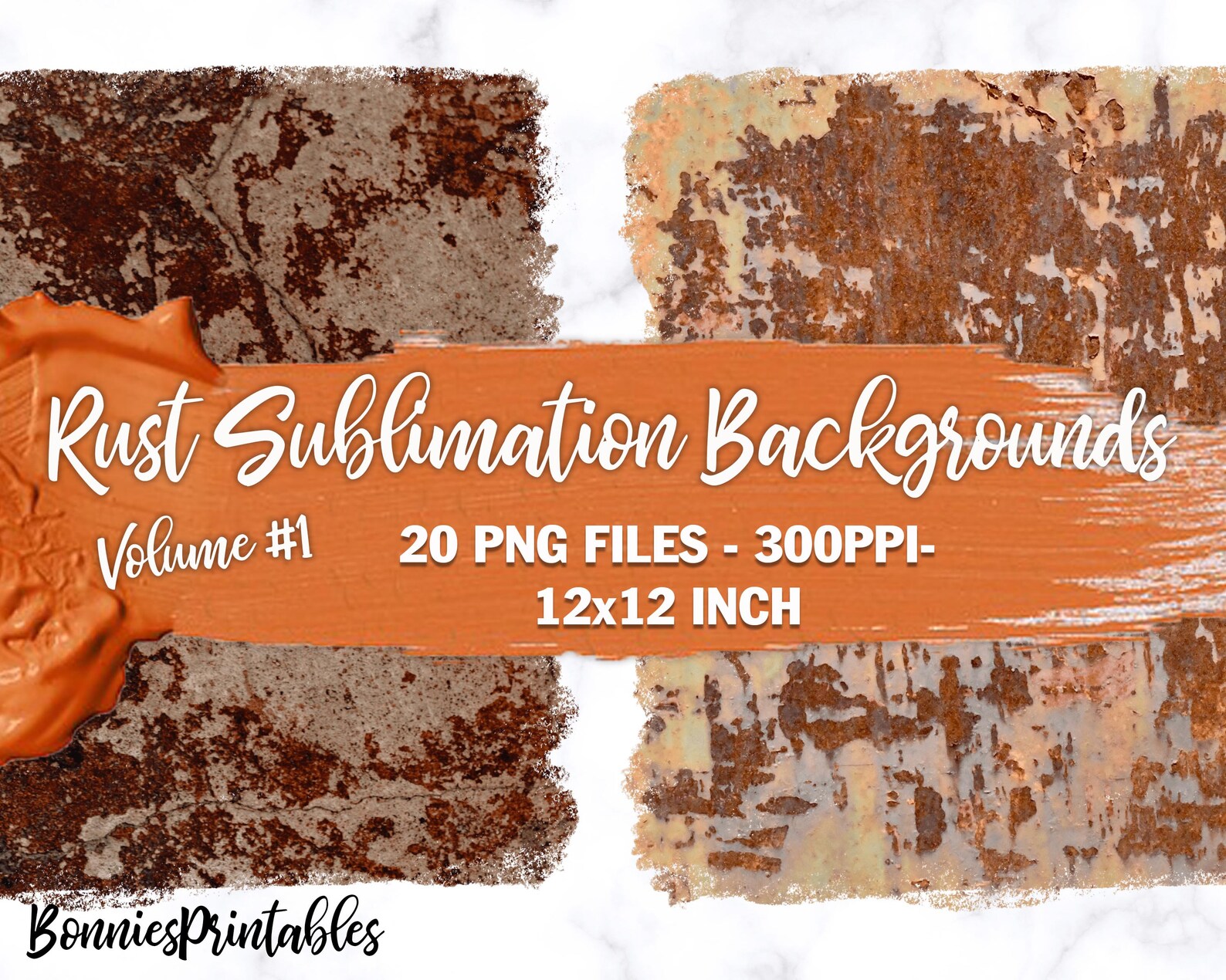 Rust Png Rustic Digital Background Rustic Sublimation - Etsy