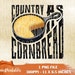 Cornbread Accent PNG Funny Southern Country Digital - Etsy