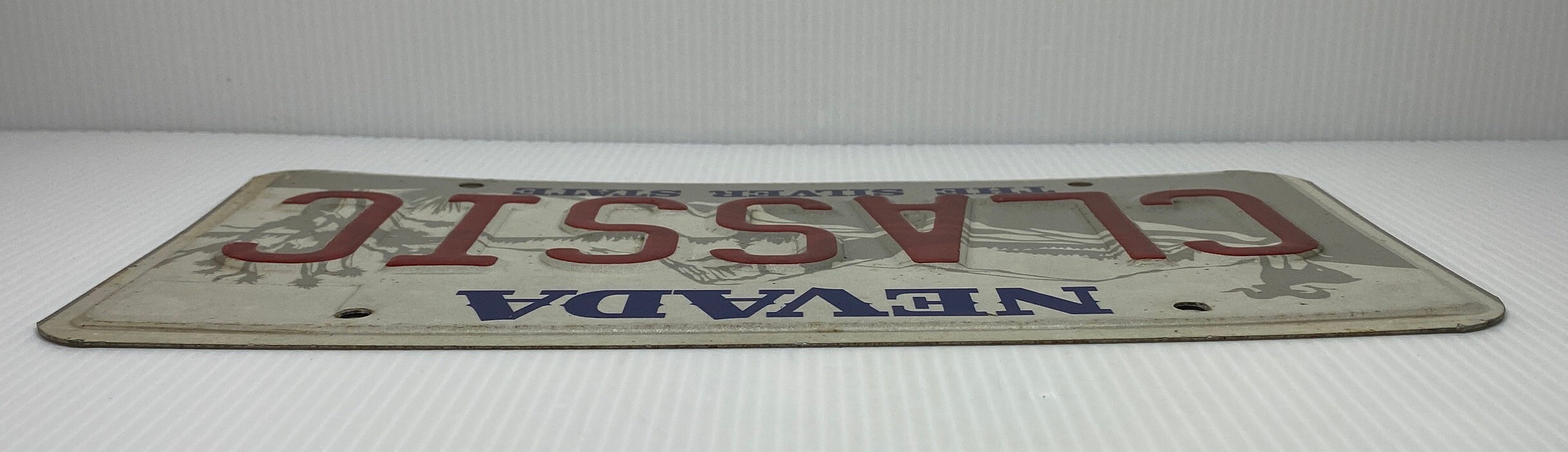 EXPIRED 1980's to 1990's Nevada the Silver State Embossed Vanity ...