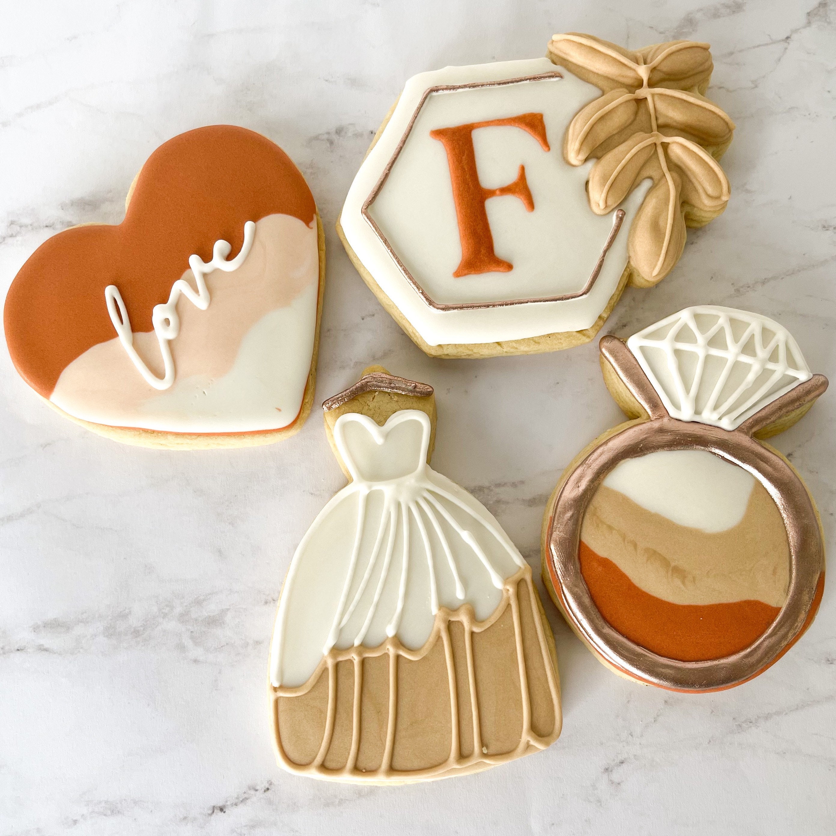 Wedding cut out cookies 60 photos - Astyledwedding.com