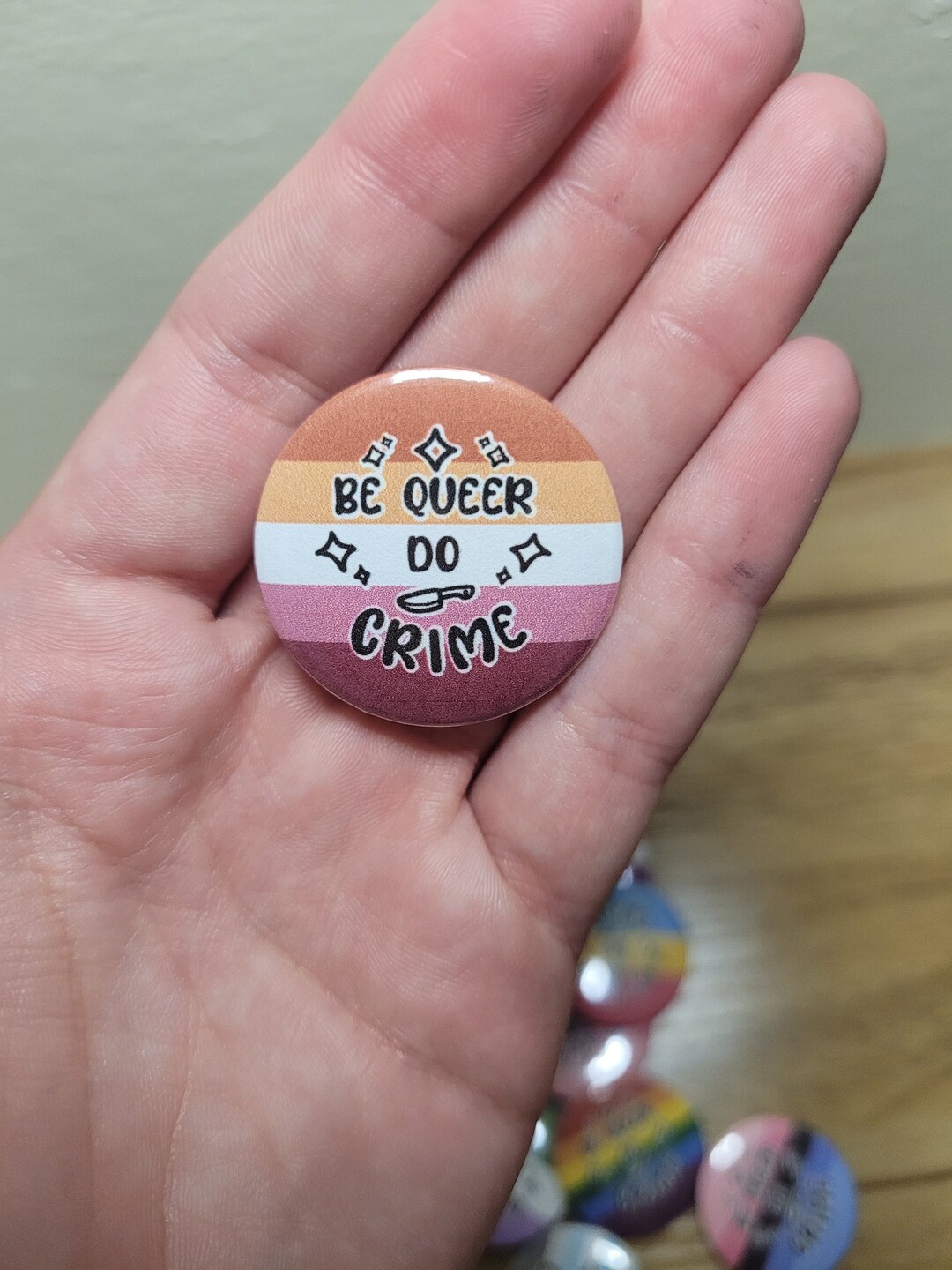 32 Mm Button Pin, Do Crime - Etsy