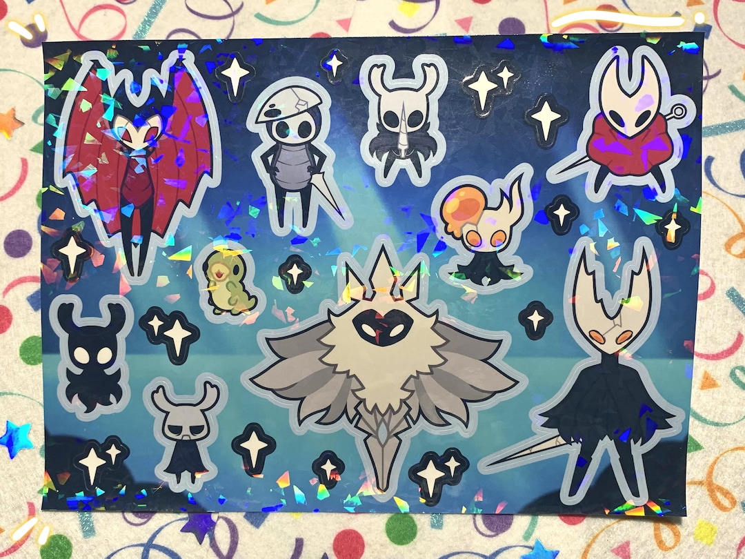 HOLLOW KNIGHT || Sticker Sheet - Etsy