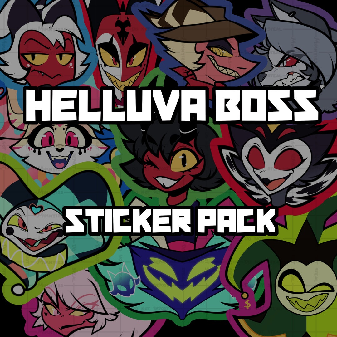 HELLUVA BOSS || Sticker Set - Etsy