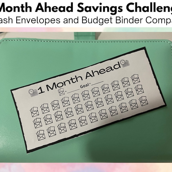1 Month Ahead Tracker Printable - Etsy