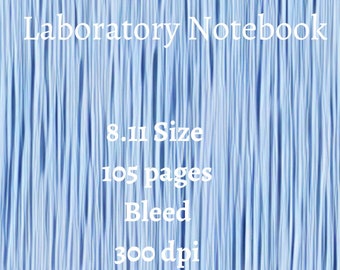 Laboratory Notebook Template Art Deco Lab Journal PDF - Etsy
