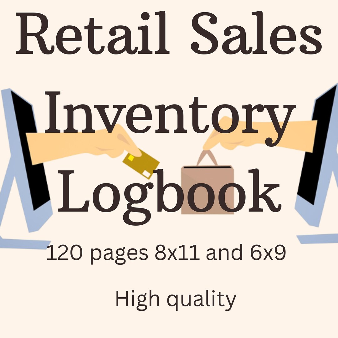 Retail Sales Inventory Logbook for Retail Stores - Etsy