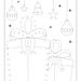 Christmas Dot-dot Coloring Worksheets - Etsy