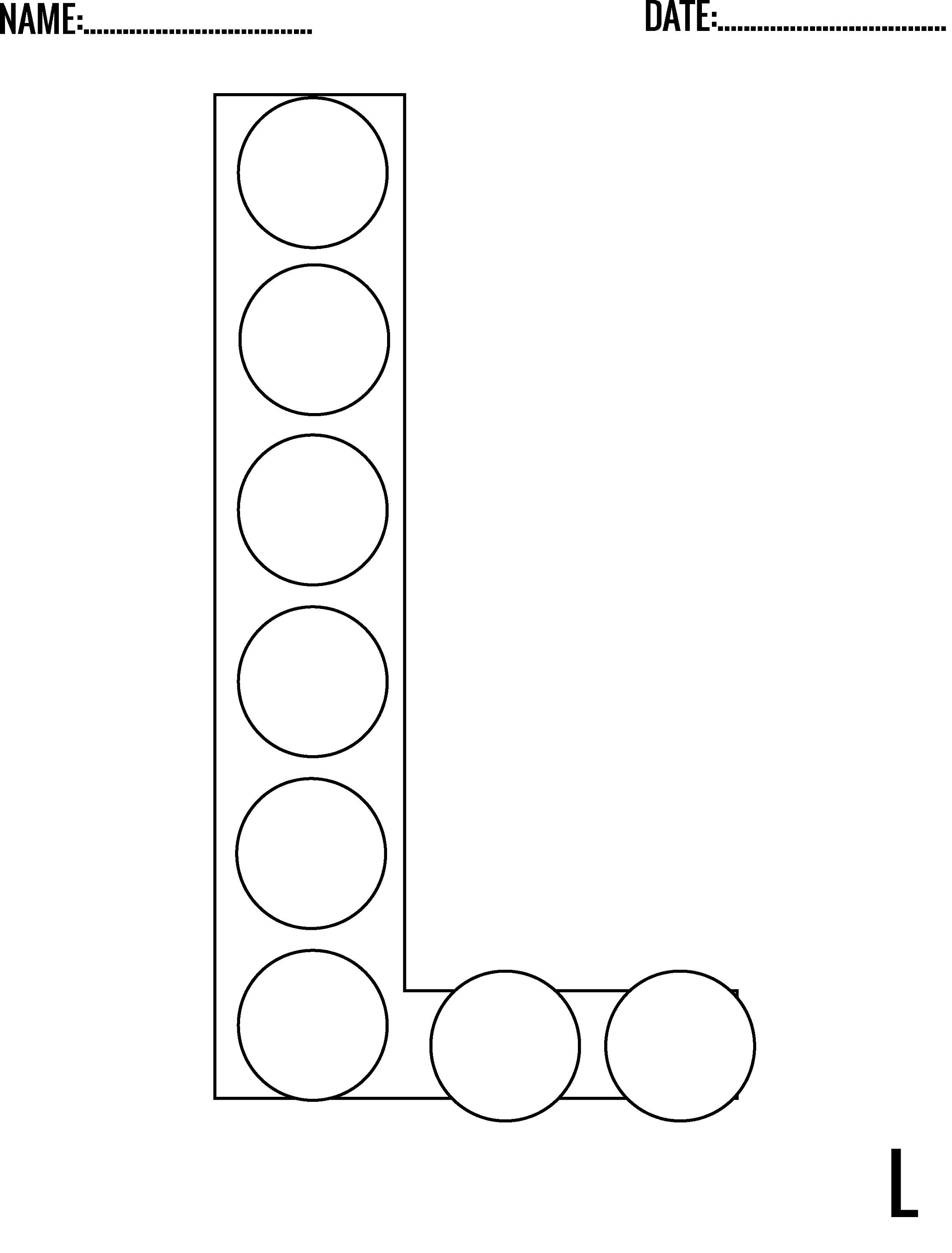 ABC Dot Markers Activity Work Sheets 53 Pages - Etsy