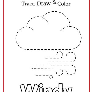 Kids Coloring Worksheets - Etsy
