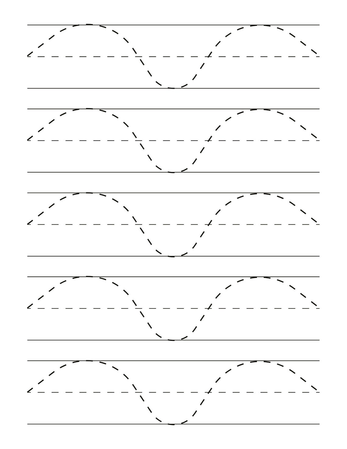 Tracing Lines Shapes for Kids - Etsy