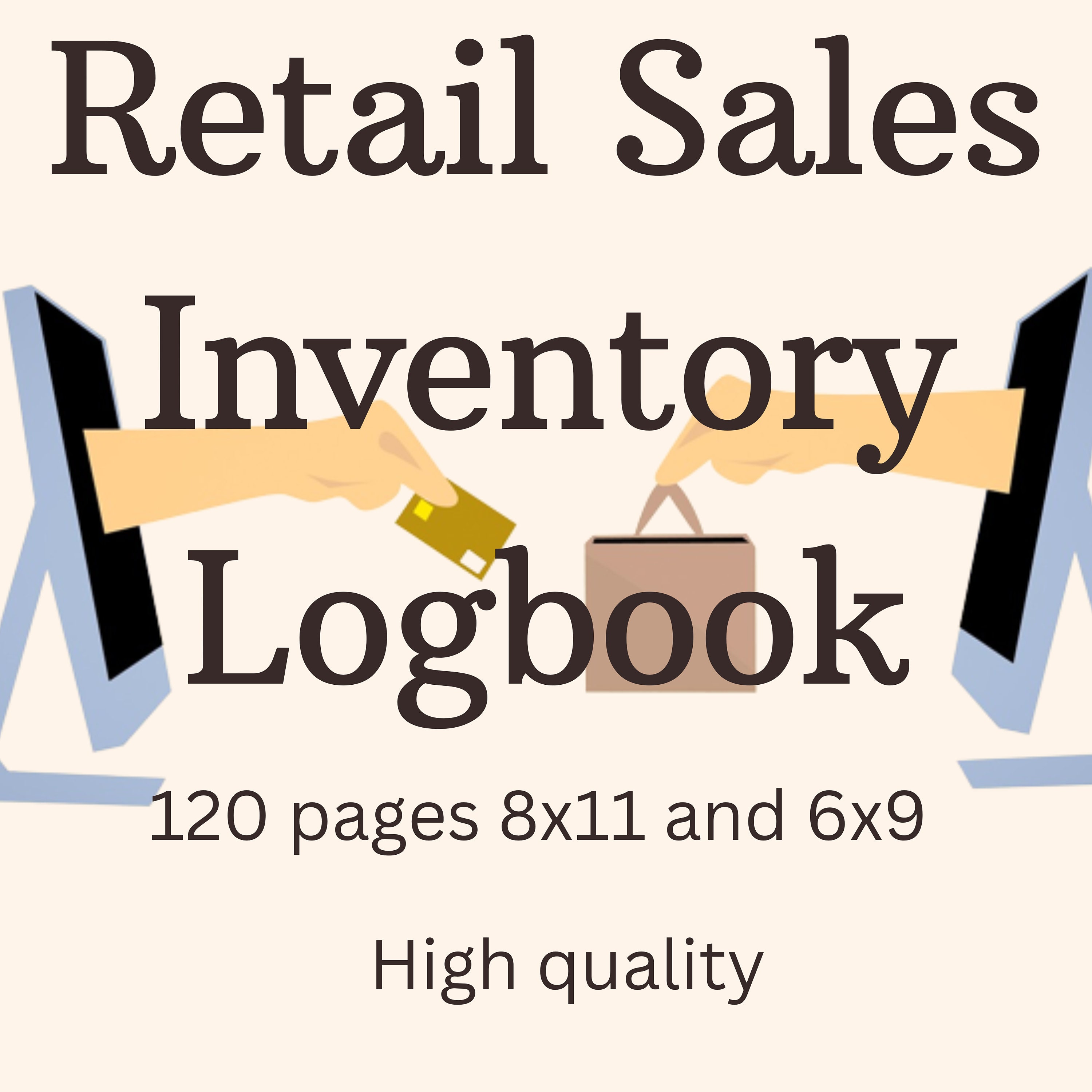 Retail Sales Inventory Logbook for Retail Stores - Etsy