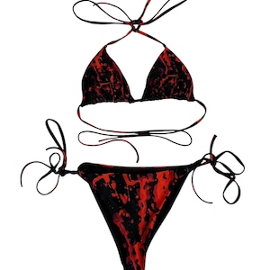 Bloody Horror Bikini - Etsy