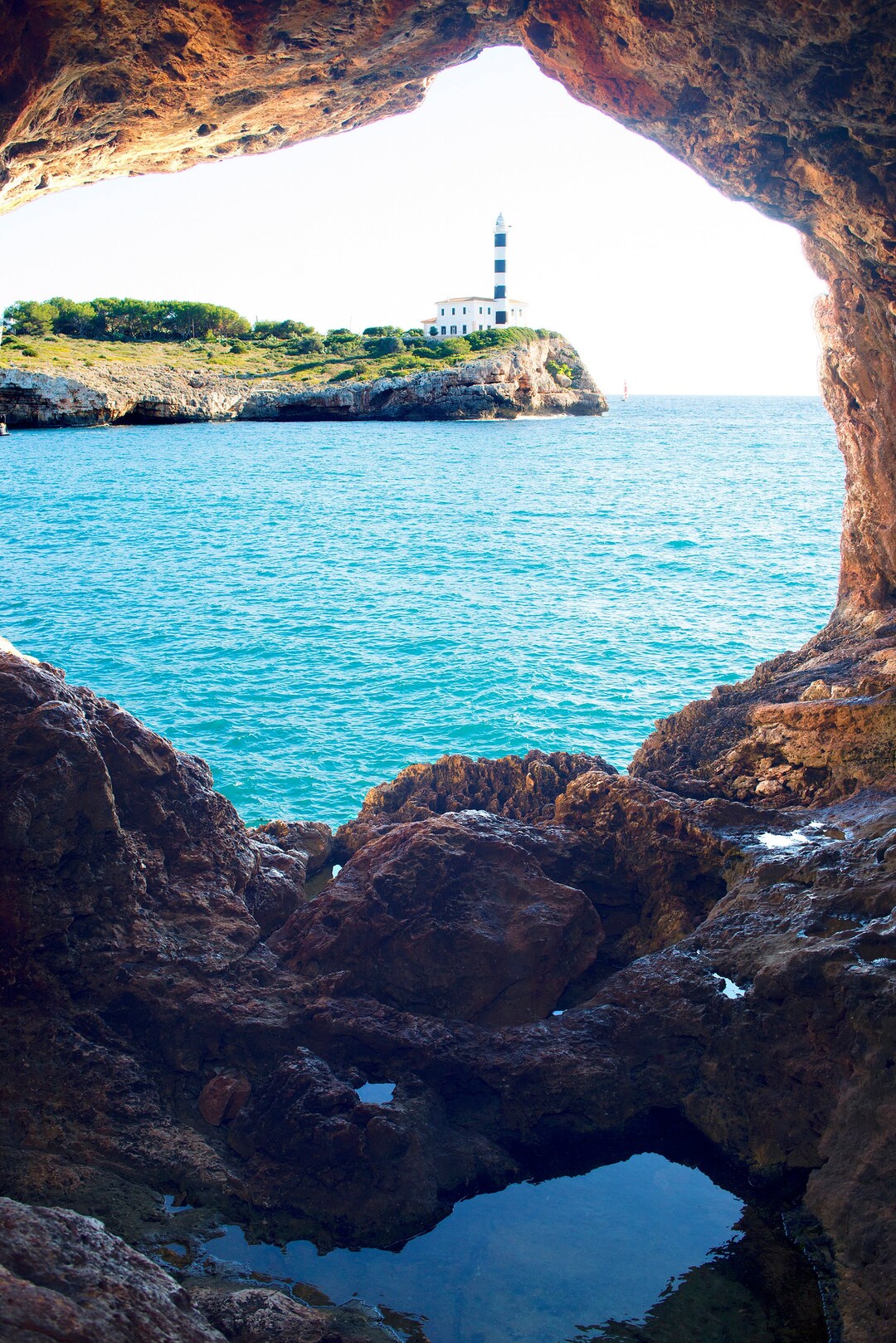 Lighthouse at Ponta De Ses Crest, Mallorca Spain, Fine Art Professional ...