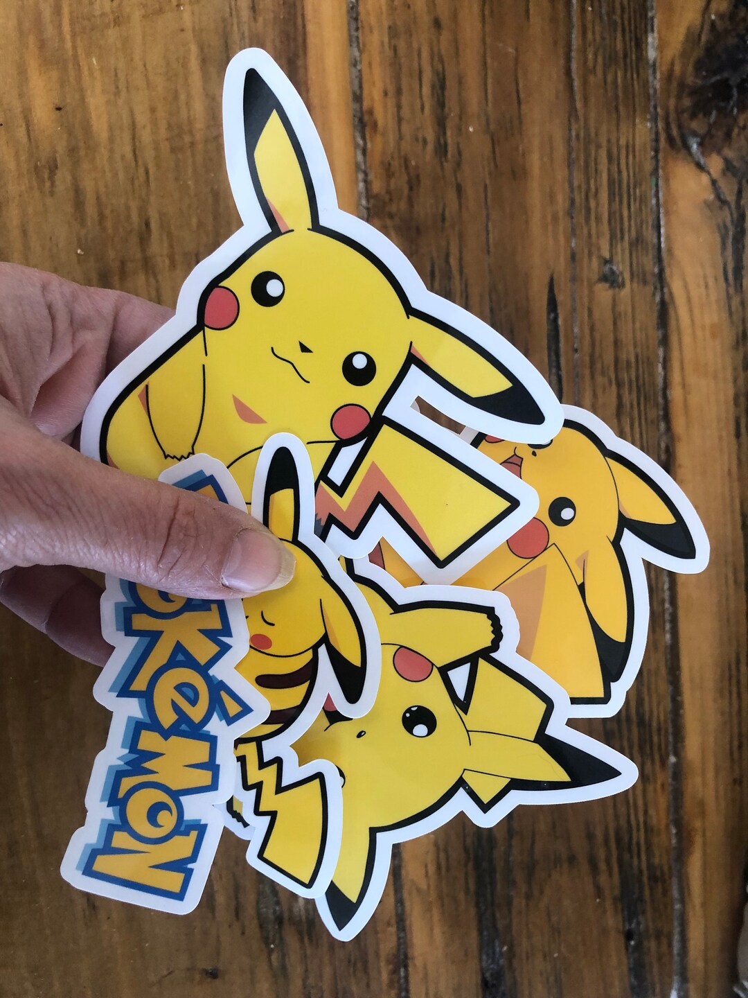 Pokemon Stickers, Classic , Weatherproof, Waterproof UV Gloss/matte ...