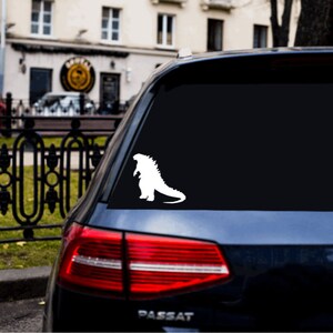 Godzilla Vinyl Decal, Permanent, Removable, Holographic, Iron-on, Kaiju ...