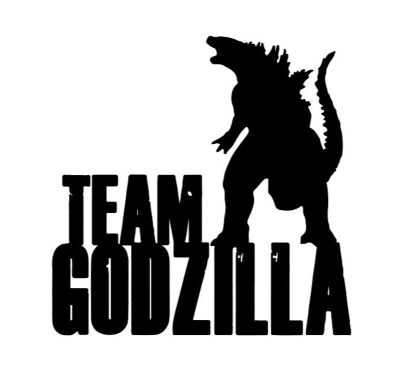 Godzilla Team Godzilla Vinyl Decal Iron-on Multi Colours - Etsy