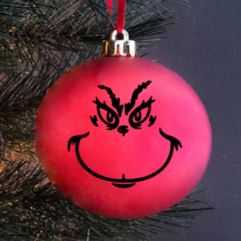 Grinch Faces for Decal - Etsy