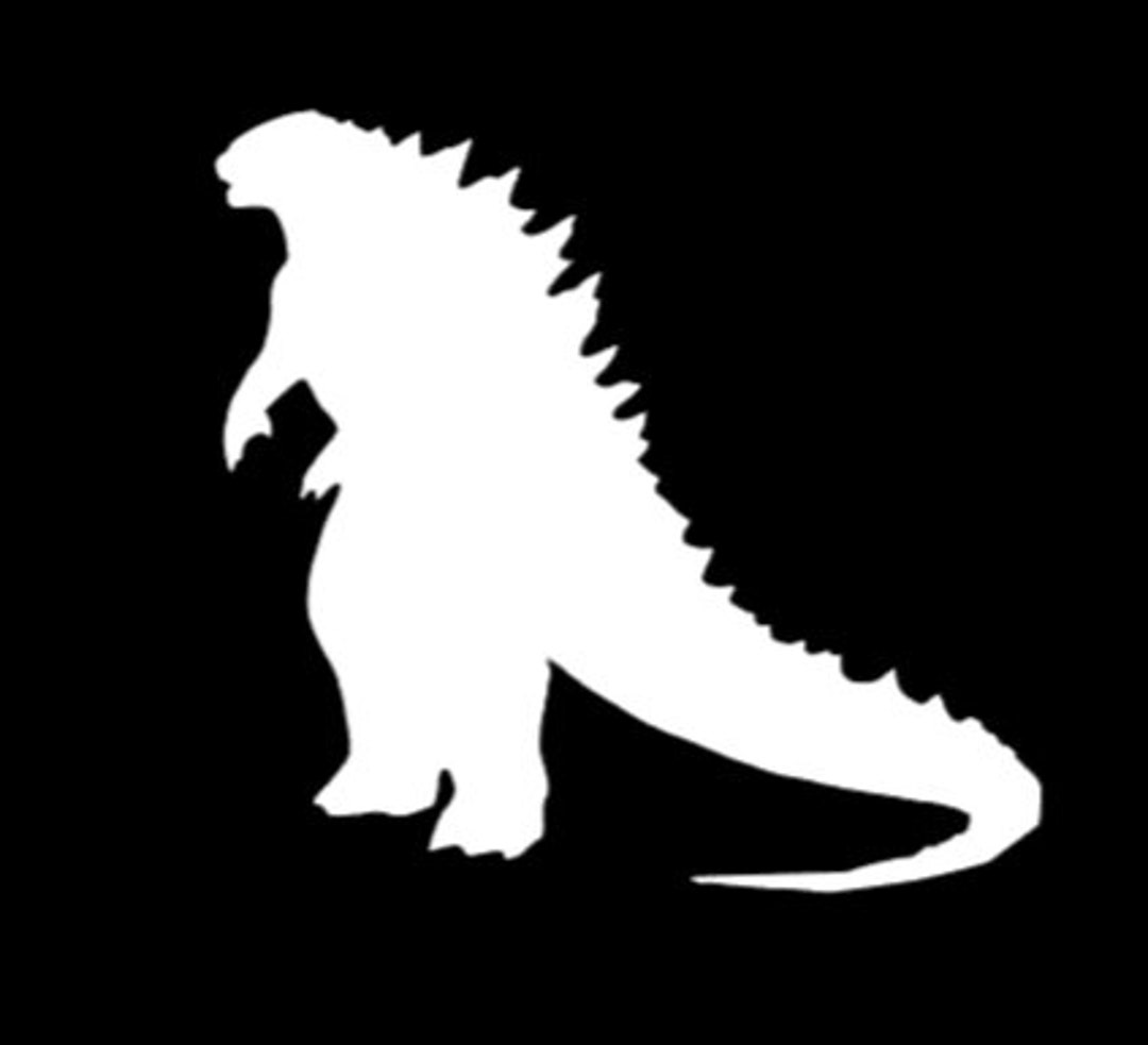 Godzilla Vinyl Decal, Permanent, Removable, Holographic, Iron-on, Kaiju ...