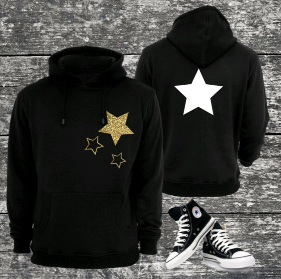 Glitter Western Stars Iron-on Stars Stretch Iron-on Heat Transfer Vinyl ...