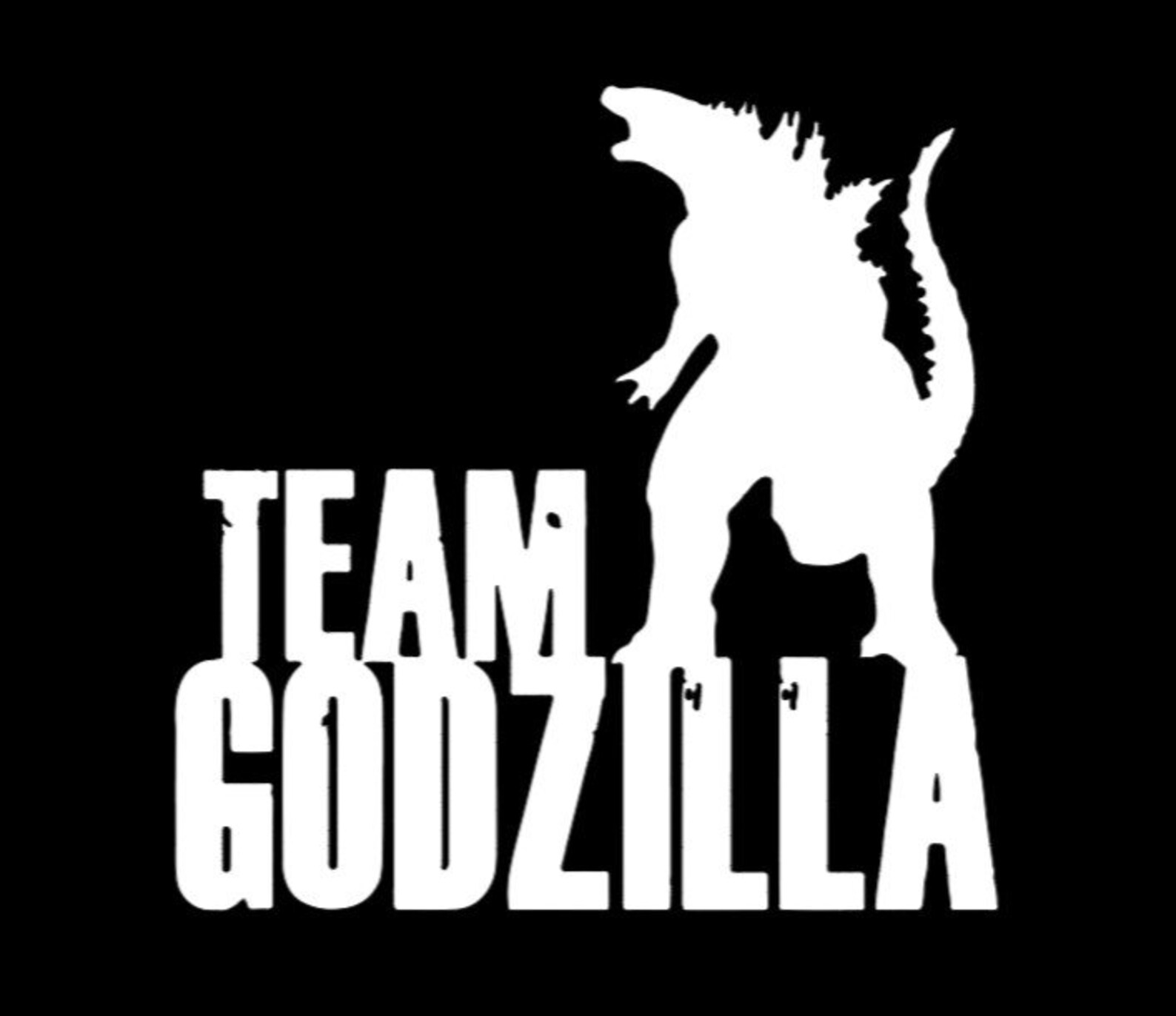 Godzilla Team Godzilla Vinyl Decal Iron-on Multi Colours - Etsy