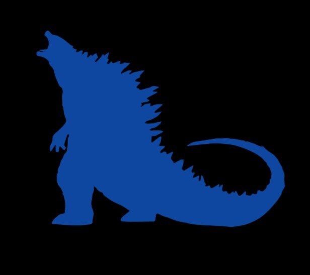 Godzilla Full Size Vinyl Decal Multi Colours Kaiju Car - Etsy