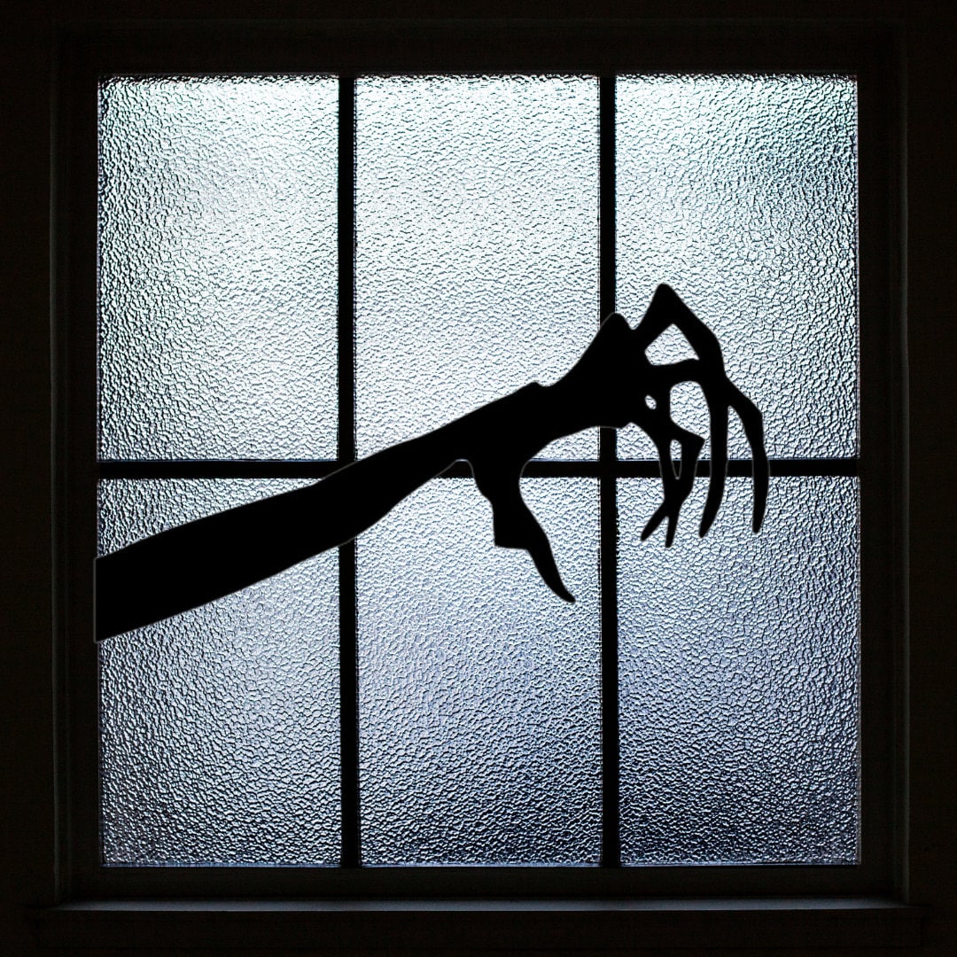 Spider Claw Witch Hand Vinyl , Halloween Vinyl, Removable, Permanent ...