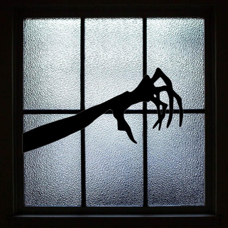 Scary Window Decal - Etsy