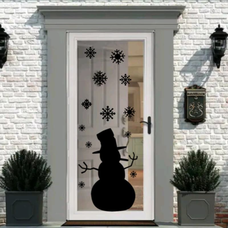 Christmas Window Decals - Etsy