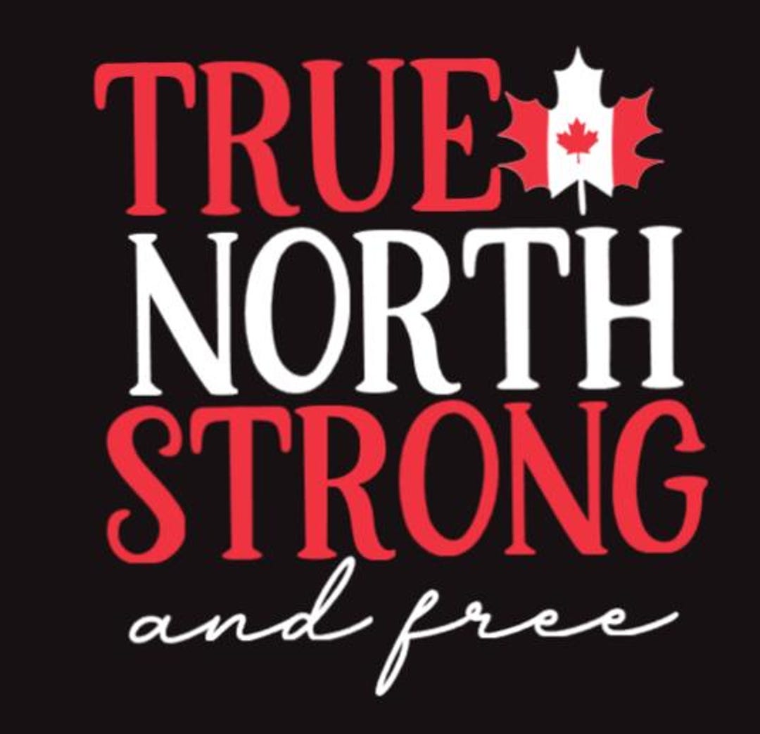 True North Strong and Free! Vinyl Decal for Car, Truck, Window, Trailer ...