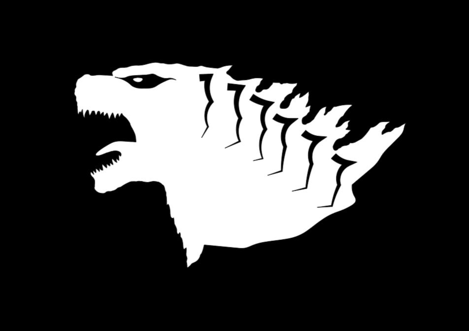 Godzilla Roar Vinyl Decal or Iron-on, HTV, Multi Colours Kaiju Car ...