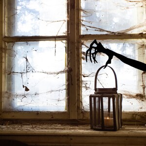 Spider Claw Witch Hand Vinyl , Halloween Vinyl, Removable, Permanent ...