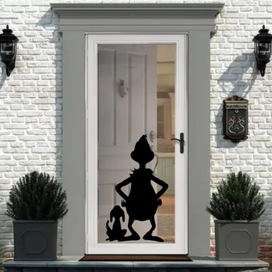 The Grinch and Max, the Grinch Who Stole Christmas, Vinyl Decal ...