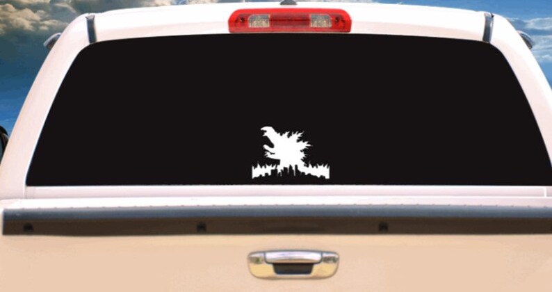 Godzilla Takes the City 2 Vinyl Decal Iron-on Multi Colours - Etsy