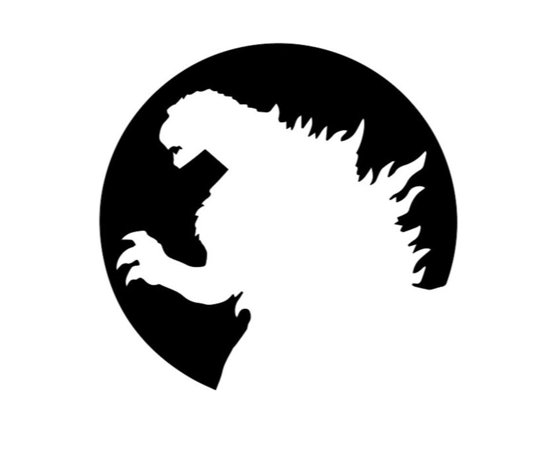 Godzilla Vinyl Decal Iron-on Heat Transfer Multi Colours - Etsy