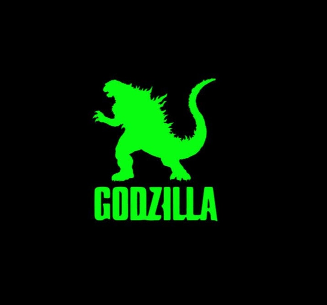 Godzilla Vinyl Decal Multi Colours Kaiju Car, Truck, Window, Wall ...