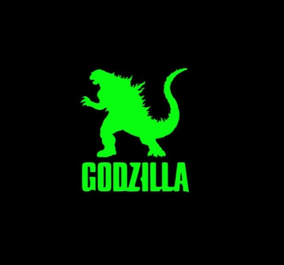 Godzilla Vinyl Decal Multi Colours Kaiju Car Truck Window - Etsy