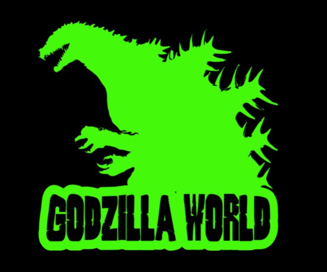 Godzilla World ! Vinyl Decal, Permanent/removable Vinyl, Iron-on ...