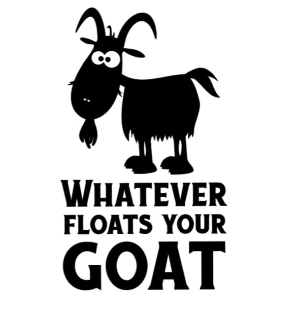 Whatever Floats Your Goat Funny Decal for Car Truck Window - Etsy Canada
