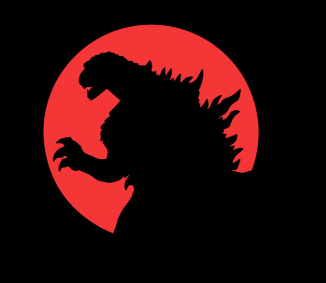 Godzilla Vinyl Decal , Iron-on, Heat Transfer, Multi Colours Kaiju Car ...