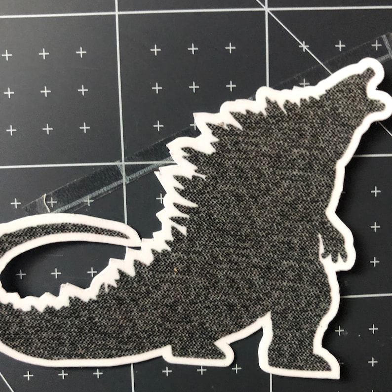Godzilla Stickers Colour Waterproof UV Gloss/matte Vinyl - Etsy