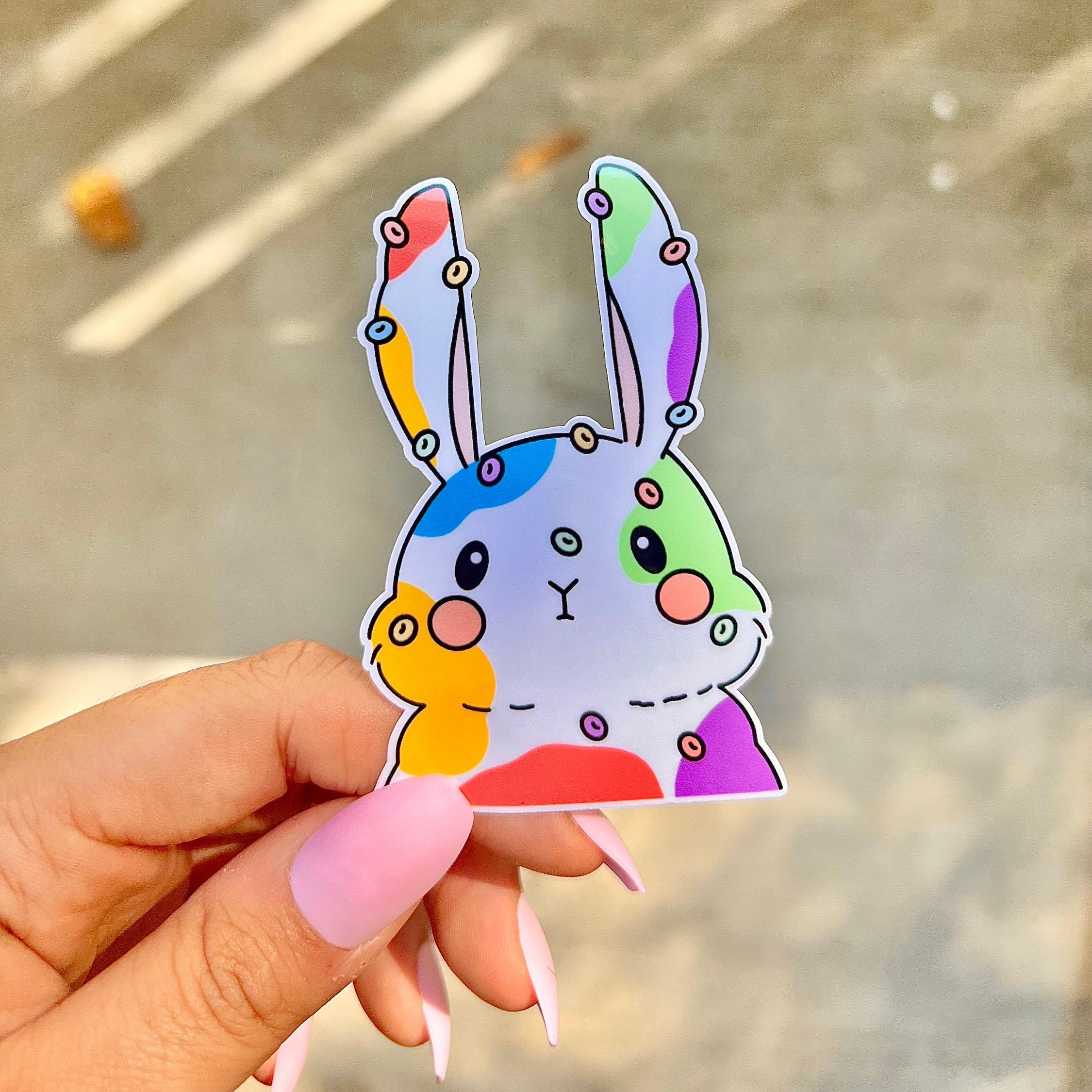 Bunny Sticker/peepers/peeper Stickers/bunny Sticker Pack/bunny - Etsy