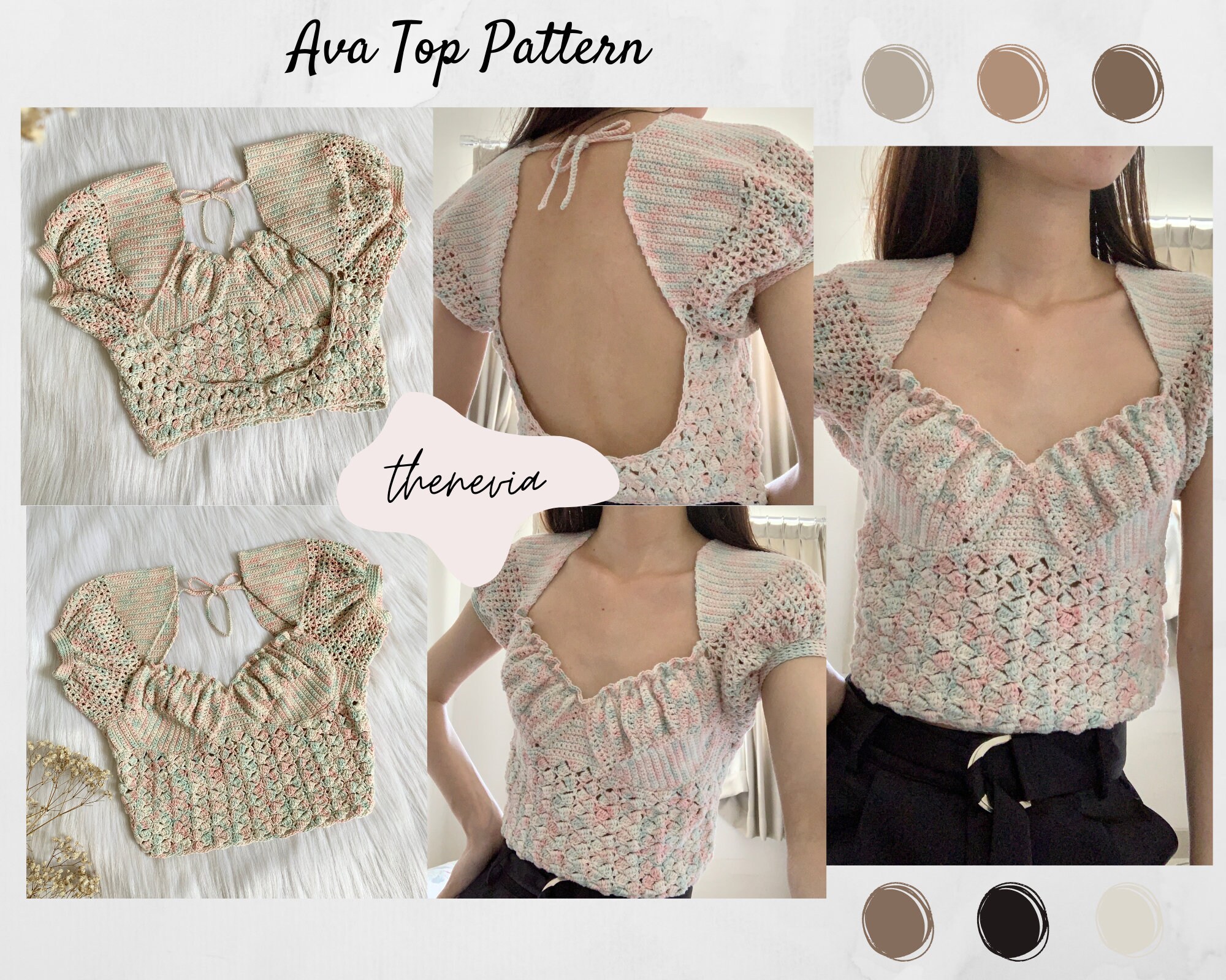 Ava Top Pattern - Etsy