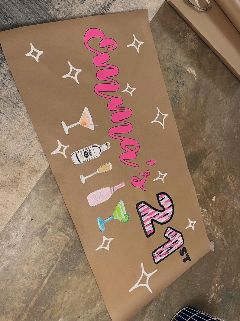 Event/birthday Banner - Etsy