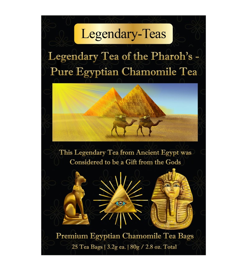 6 Legendary-teas Pyramid Tea Bags Sealed in Foil Pouches Various ...