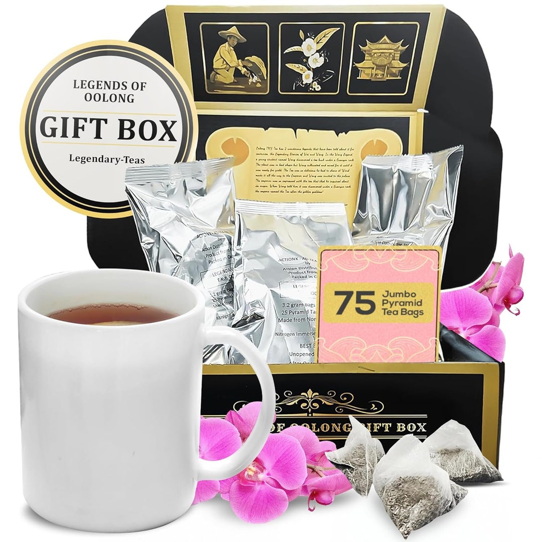Oolong T.K.Y. Tea 75 Pack Gift Box Legendary-teas 'origins of Oolong ...